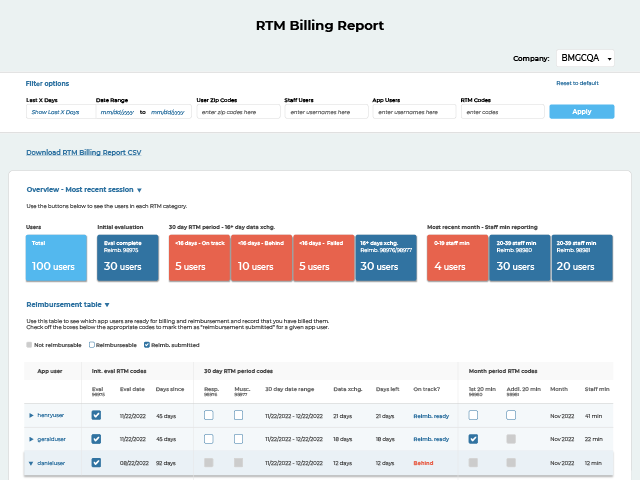 Blue Marble Health | Remote Therapeutic Monitoring